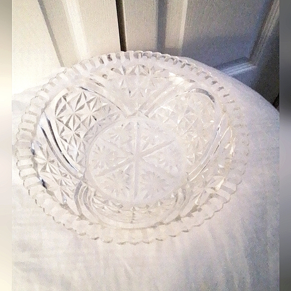 Vintage Wellington Crystal | Accents | Vintage Crystal Candy Bowl ...